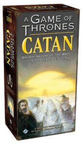 a game of thrones catan brotherhood of the watch board game 5-6 player extension - strategy game for adults and teens, ages 14+, 3-6 players, 60-90 minute playtime, made by catan studio