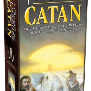 A Game of Thrones CATAN Brotherhood of the Watch Board Game 5-6 Player EXTENSION - Strategy Game for Adults and Teens, Ages 14+, 3-6 Players, 60-90 Minute Playtime, Made by CATAN Studio