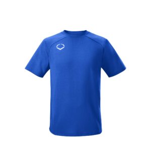 evoshield mens pro team training tee royal- youth, royal, large us