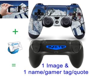 gizmoz n gadgetz personalised custom playstation 4 ps4 controller skins full wrap vinyl sticker decal