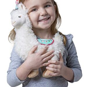 Mary Meyer Fuzzy Sherpa-Like Stuffed Animal Soft Toy, Lily Llama, 10-Inches