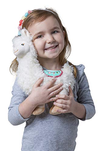 Mary Meyer Fuzzy Sherpa-Like Stuffed Animal Soft Toy, Lily Llama, 10-Inches