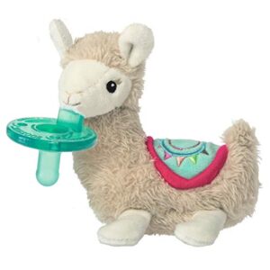 mary meyer wubbanub infant pacifier, 6-inches, lily llama 1 count (pack of 1)