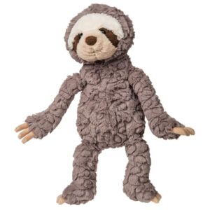 mary meyer grey putty stuffed animal soft toy, sloth, 12-inches