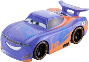 disney cars toys turbo racers assortment, movie character vehicles, pump spoiler and race, no batteries for endless play, ages 3 and up