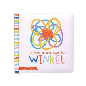 manhattan toy the make believe world of winkel baby board book, ages 6 months & up