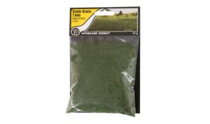 woodland scenic static grass 7mm-dark green -fs621