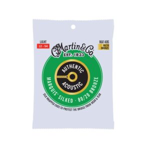 martin authentic acoustic guitar strings - marquis silked