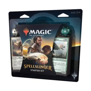 magic: the gathering spellslinger starter kit | 2 starter decks | 2 dice | 2 learn to play guides