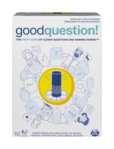 spin master good question!, hilarious question and answer party game for teens and adults