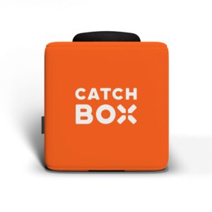 catchbox pro module throwable microphone with 2-sides catchbox graphics (old version), orange