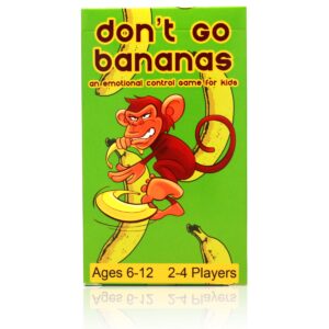 da vinci's room don't go bananas - a cbt therapy game for kids to work on controlling strong emotions - counseling games, therapy toys, social skills games for kids