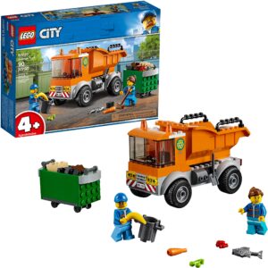 lego city great vehicles garbage truck 60220 building kit (90 pieces)