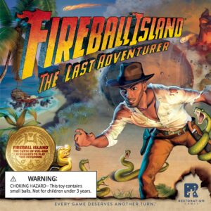 Restoration Games Fireball Island: The Last Adventurer, Multi-Colored