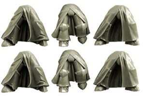 spellcrow 28mm space knights: space knights legs in robes