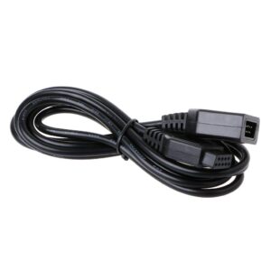 junlinto 9-pin extension cable cord 1.8m for sega genesis 2 controller game handle grip