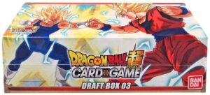 dragon ball super draft 03 booster box trading card game 24 packs new leaders!