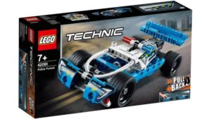 lego technic police pursuit 42091 building kit (120 pieces)