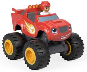 fisher-price nickelodeon blaze & the monster machines, blaze & aj die-cast, multicolor