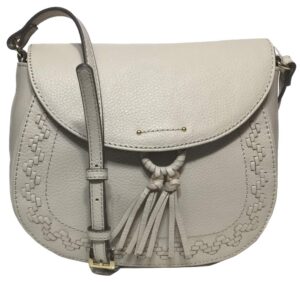 tignanello lillie saddle cross body w/rfid protection, sand