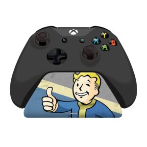 controller gear officially licensed fallout - vault boy limited edition xbox pro charging stand - xbox one (controller sold separately) - xbox one