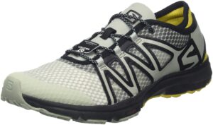 salomon men's crossamphibian swift 2 athletic water shoes, black/lead/white, 7