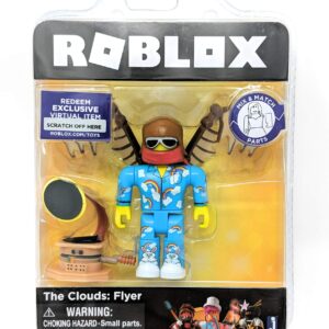 Roblox Gold Collection The Clouds: Flyer Single Figure Pack with Exclusive Virtual Item Code