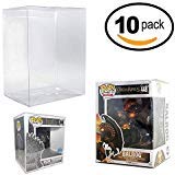 playmoji pop protector case for 6 inch vinyl figures (10 pack)