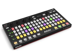 akai professional fire (software bundle) - usb midi controller for fl studio with rgb clip / drum pad matrix and fl studio fruity edition software