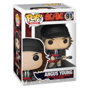 funko pop! rocks: ac/dc - agnus young with chase (styles may vary)