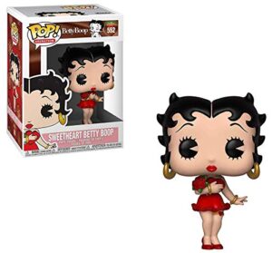 funko pop! animation: valentine betty boop toy, multicolor