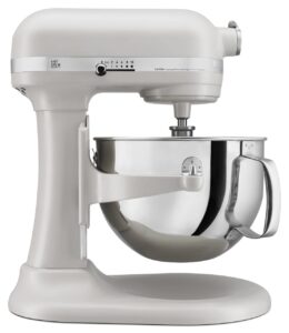 kitchenaid kp26m1xmh 6 qt. professional 600 series bowl-lift stand mixer - milkshake color