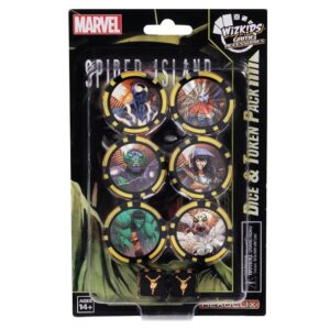 marvel heroclix: secret wars - battleworld dice and token pack