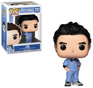 funko pop tv: scrubs- j.d toy, multicolor