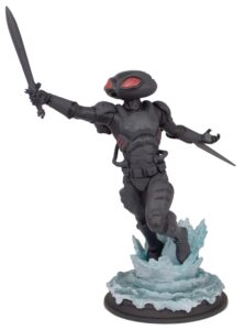 icon heroes aquaman movie: black manta 1: 9 scale polystone statue