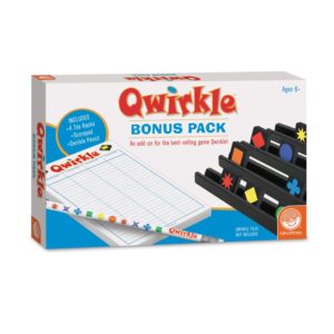 mindware | qwirkle bonus pack | board game | ages 8+ | 2-4 players