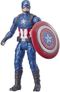 avengers marvel captain america 6"-scale marvel super hero action figure toy