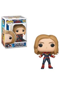 funko pop! marvel: captain marvel (styles may vary) toy, multicolor, standard (36341)