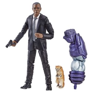 marvel captain marvel 6-inch legends nick fury figure for collectors, kids, & fans