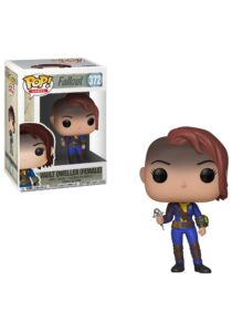 funko pop! games: fallout - vault dweller female, standard, multicolor