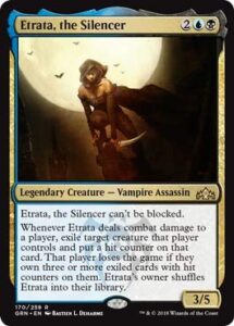 magic the gathering - etrata, the silencer (170/259) - guilds of ravnica