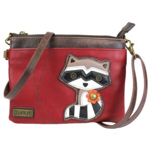 chala raccoon mini crossbody handbag