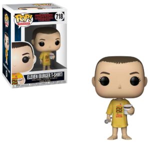 funko pop! television: stranger things - eleven in burger t-shirt