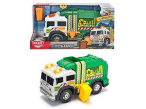 dickie toys light & sound recycle truck