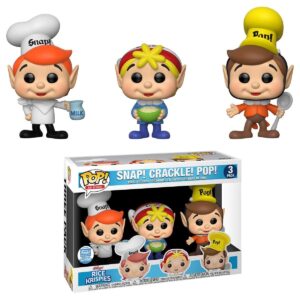 funko pop! ad icons 3 pack rice krispies snap! crackle! pop shop exclusive