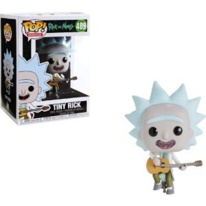 funko pop! vinyl: rick sanchez & morty: tiny rick sanchez with guitar - morty, multi - collectable vinyl figure - gift idea - official merchandise - toys for kids & adults - tv fans