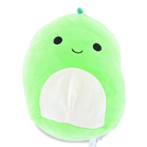 squishmallow 8" plush animal pillow pet (danny the green dinosaur)