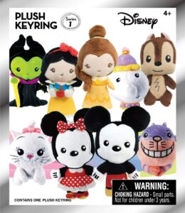 disney characters plush keyring in blind bag