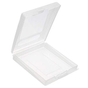 wicareyo 10pcs clear white game cartridge protection case for gameboy color gbc