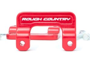 rough country 2" red aluminum leveling kit for 07-18 chevy/gmc 1500-1313